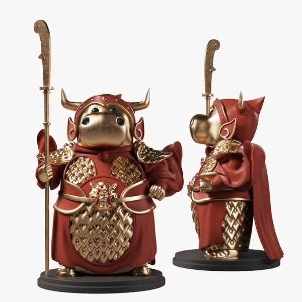 Bull Warrior 3D - TurboSquid 1776628