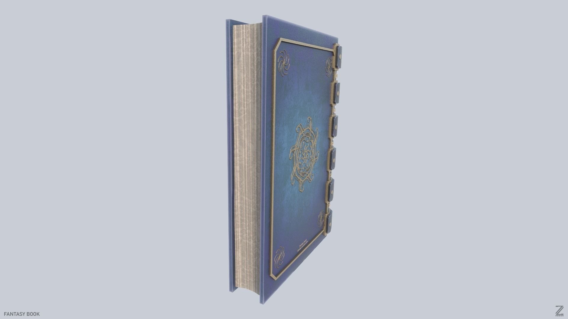 3D Model Fantasy Book - TurboSquid 2237649