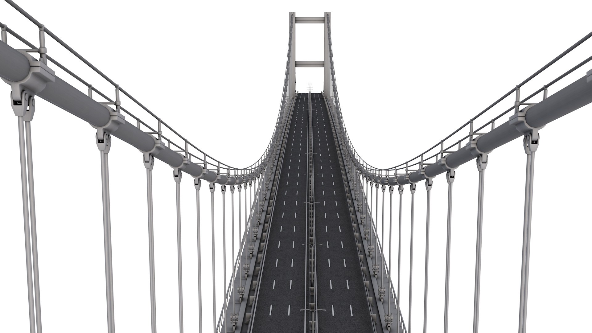 Bosphorus Suspension Bridge 3D - TurboSquid 2258819