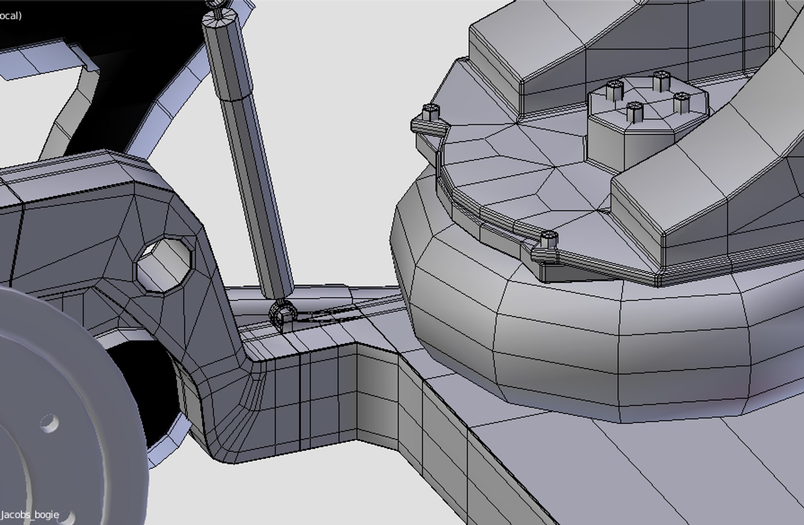 Jacobs bogie 3D model - TurboSquid 1202098