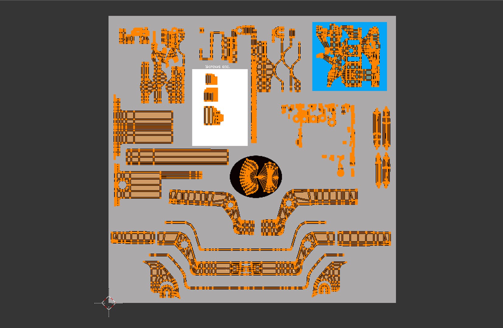 Jacobs bogie 3D model - TurboSquid 1202098