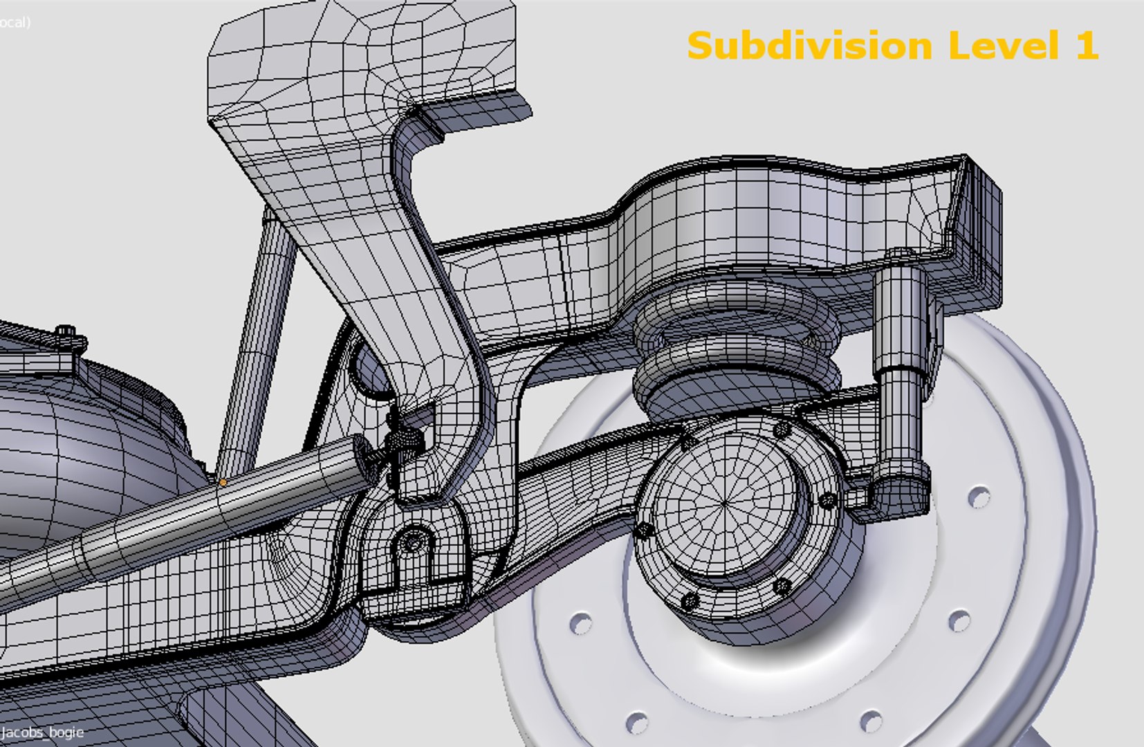 Jacobs bogie 3D model - TurboSquid 1202098