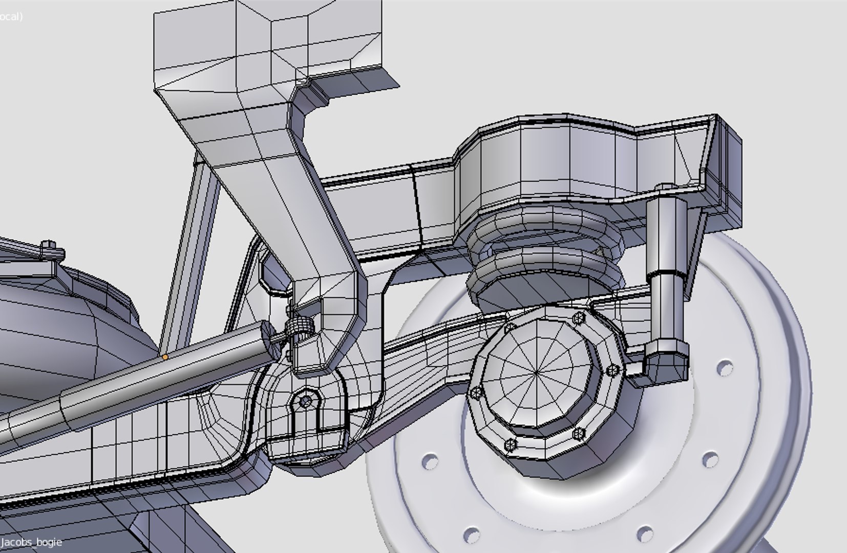 Jacobs bogie 3D model - TurboSquid 1202098