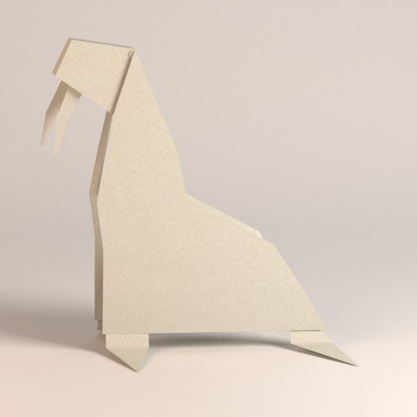 Origami Blender Models for Download | TurboSquid