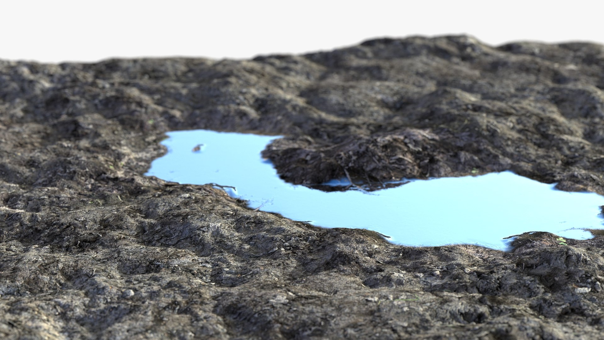 Mud Surface Model - TurboSquid 2228174