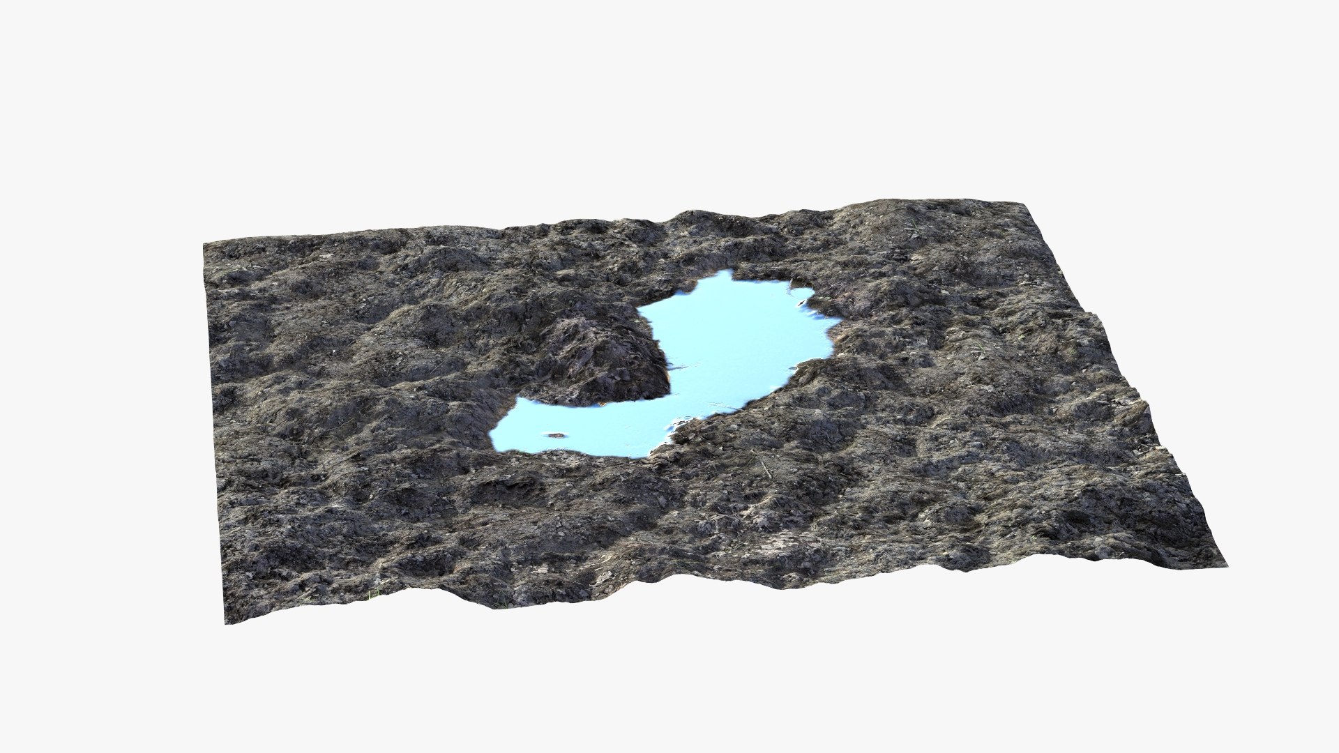 Mud Surface Model - TurboSquid 2228174