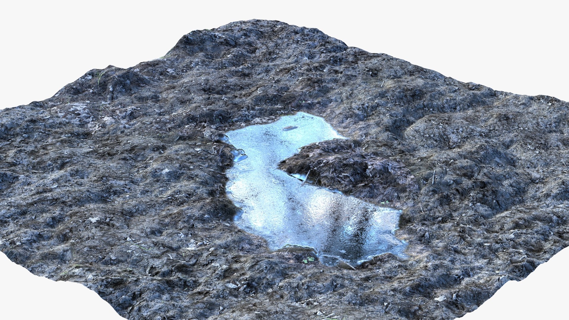 Mud Surface Model - TurboSquid 2228174