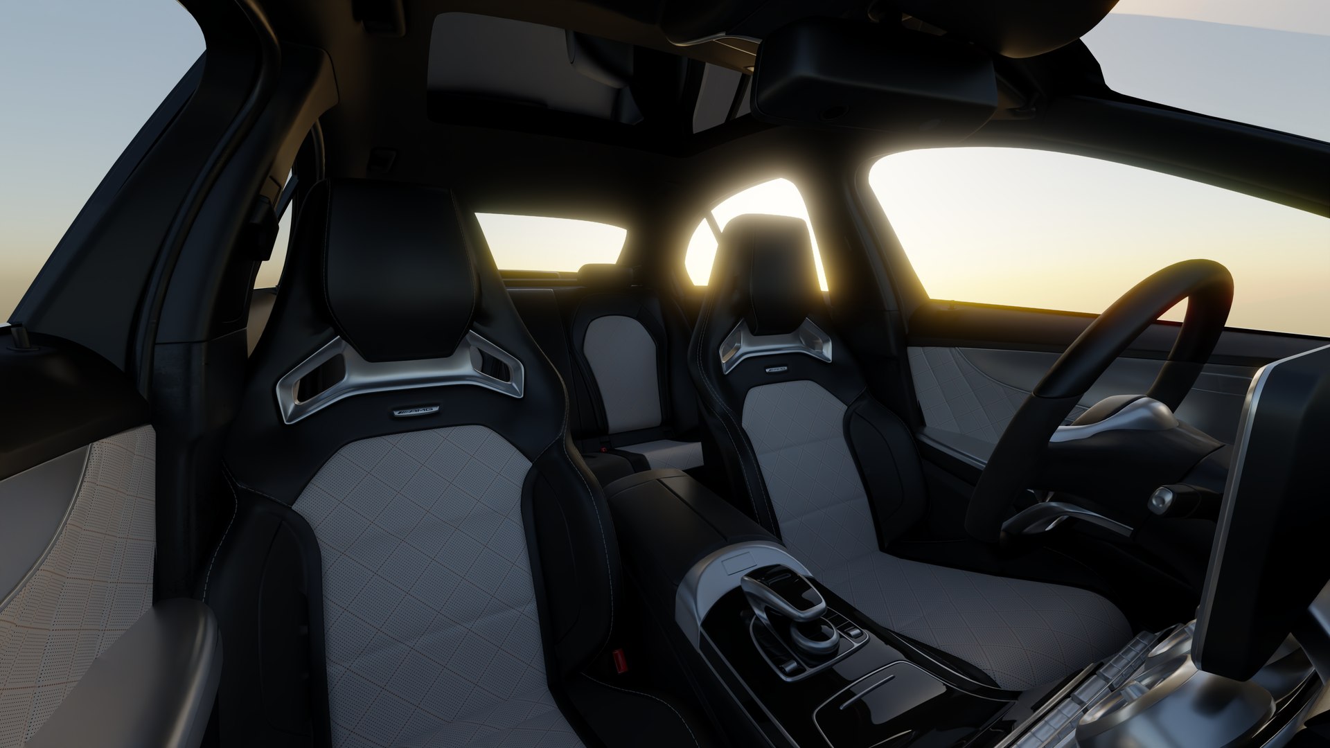 3D Mercedes Amg C63 - TurboSquid 1676073