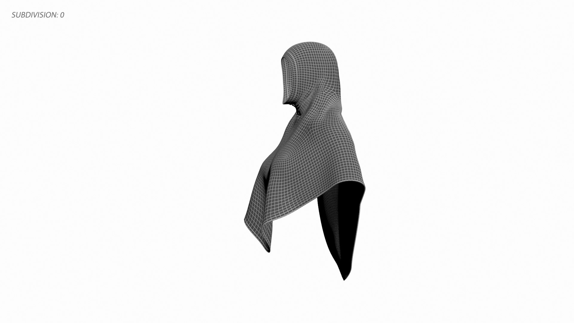 3D Hijab Muslim Cover Head - TurboSquid 1877317