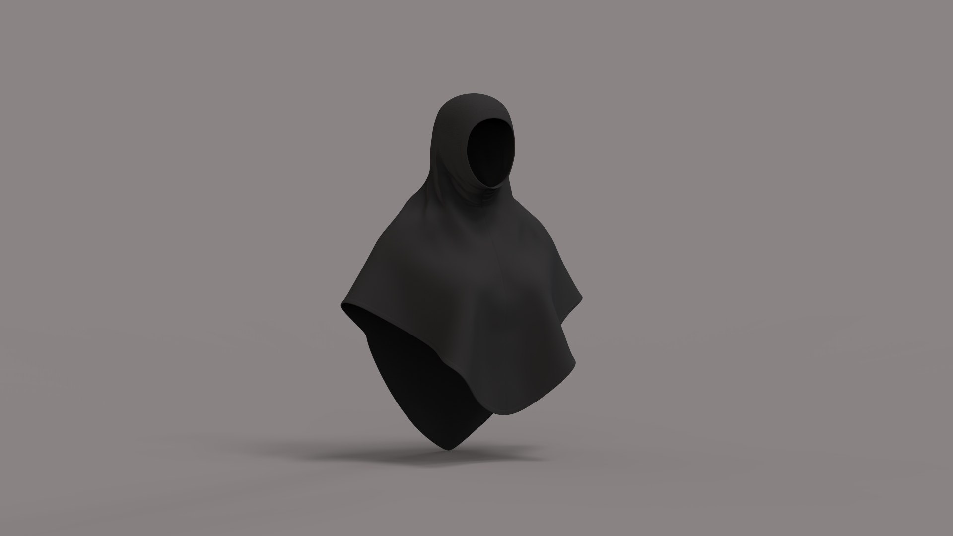 3D Hijab Muslim Cover Head - TurboSquid 1877317