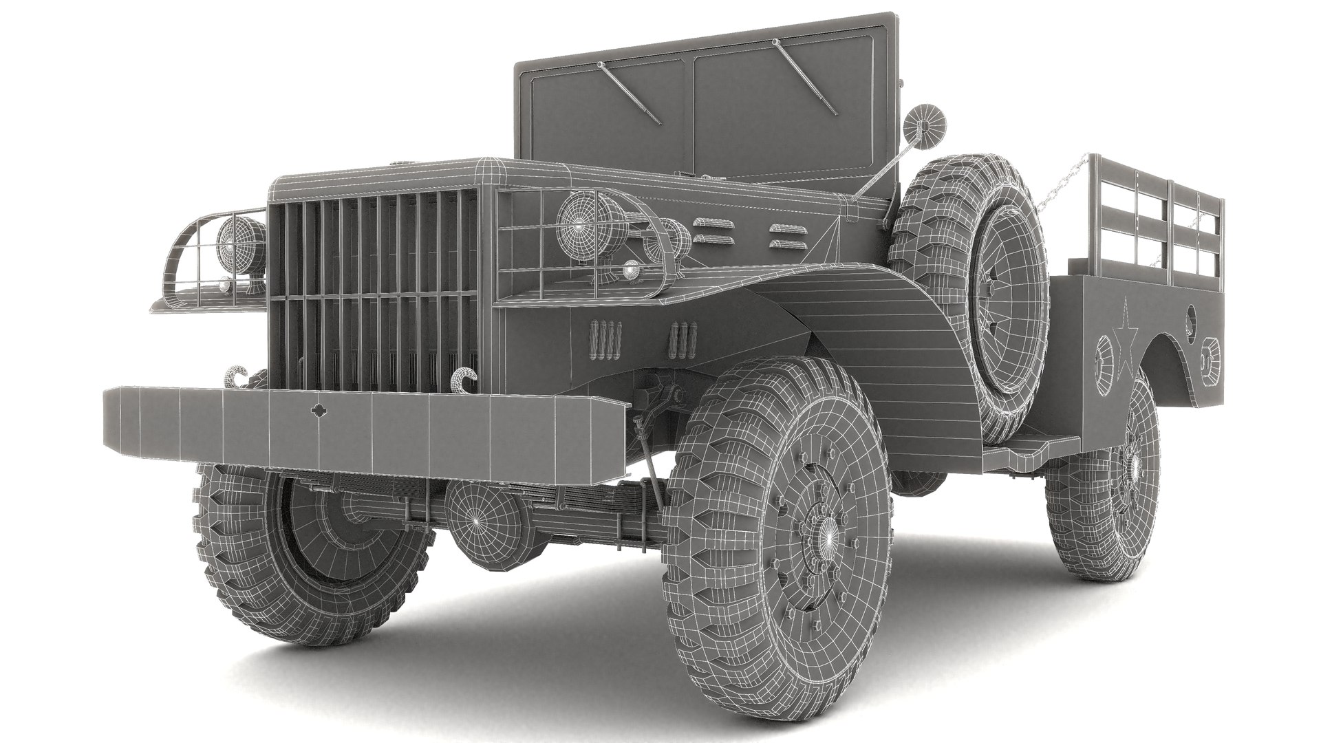 Military Jeep 3D model - TurboSquid 1977252