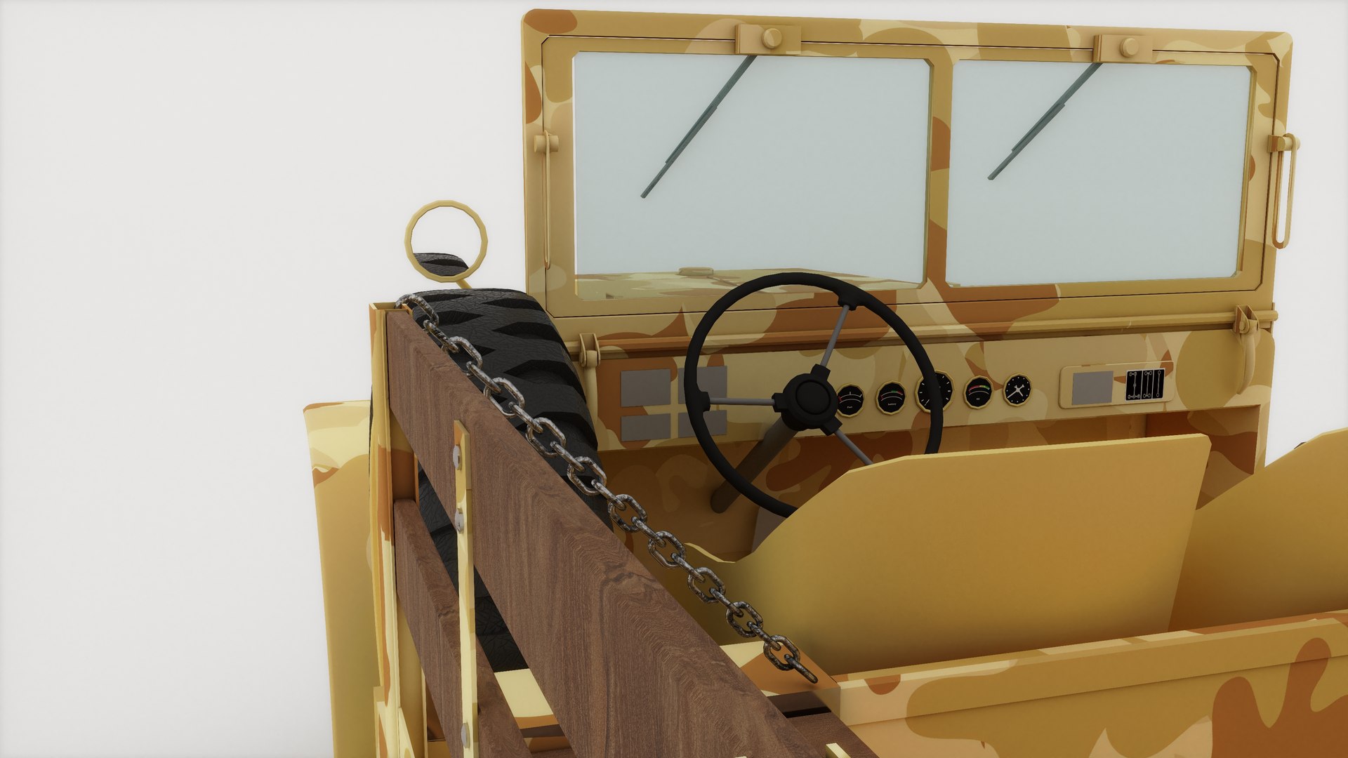 Military Jeep 3D model - TurboSquid 1977252