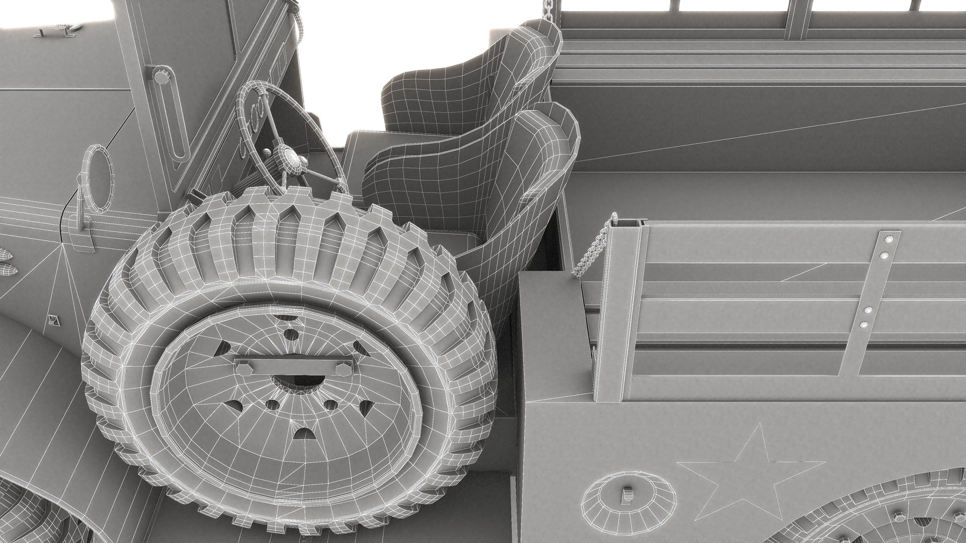 Military Jeep 3D model - TurboSquid 1977252