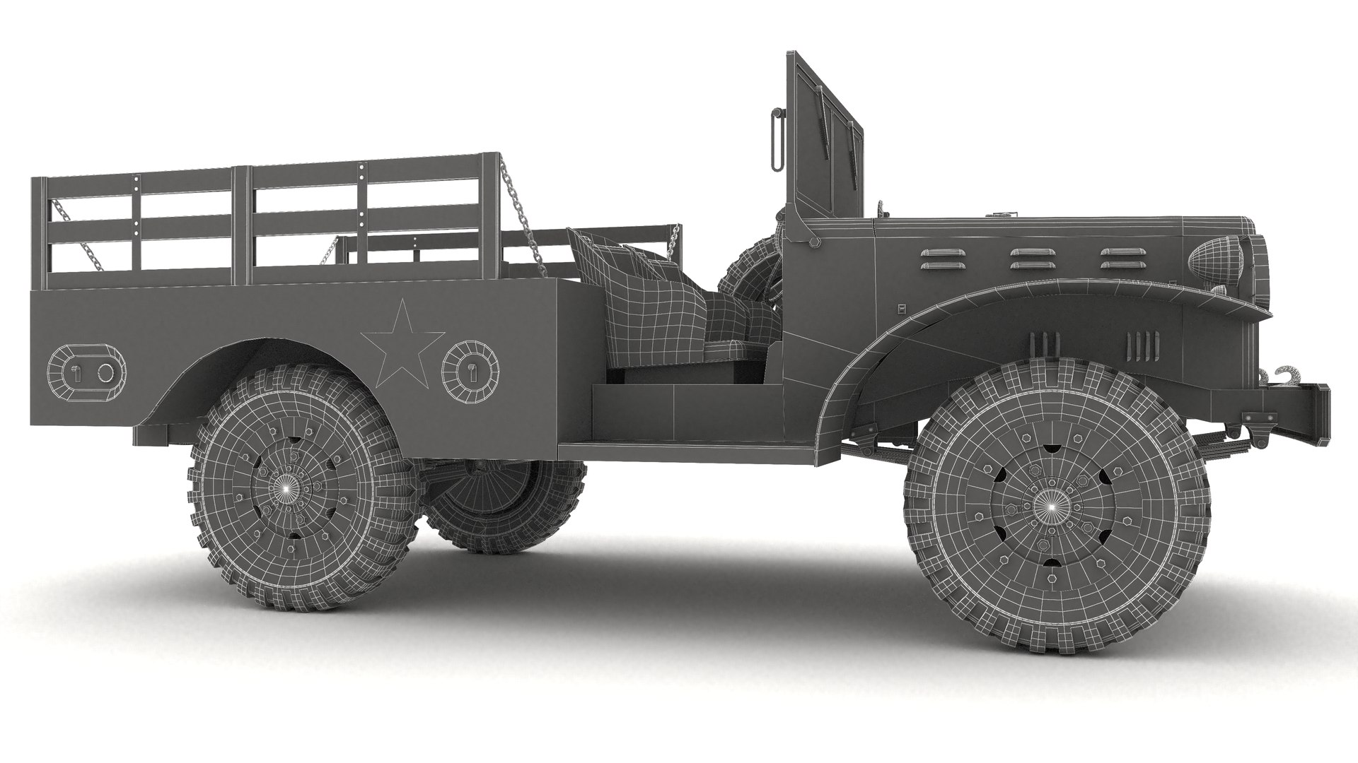 Military Jeep 3D model - TurboSquid 1977252
