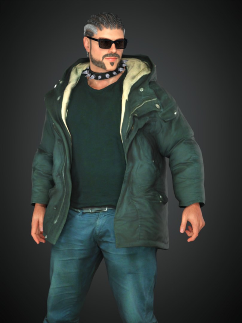 Realistic Rigged Male-Jack Character 3D Model 3D Model - TurboSquid 2113263