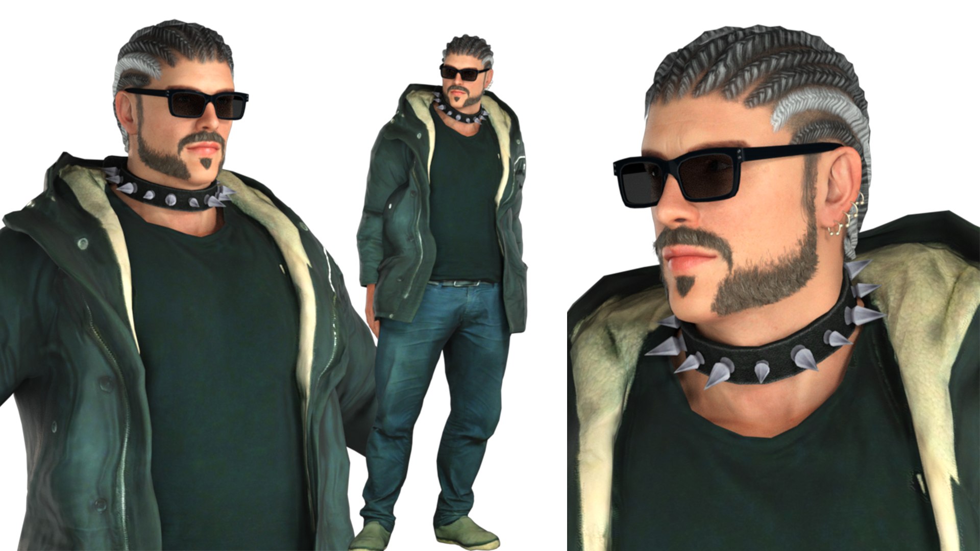 Realistic Rigged Male-Jack Character 3D Model 3D Model - TurboSquid 2113263