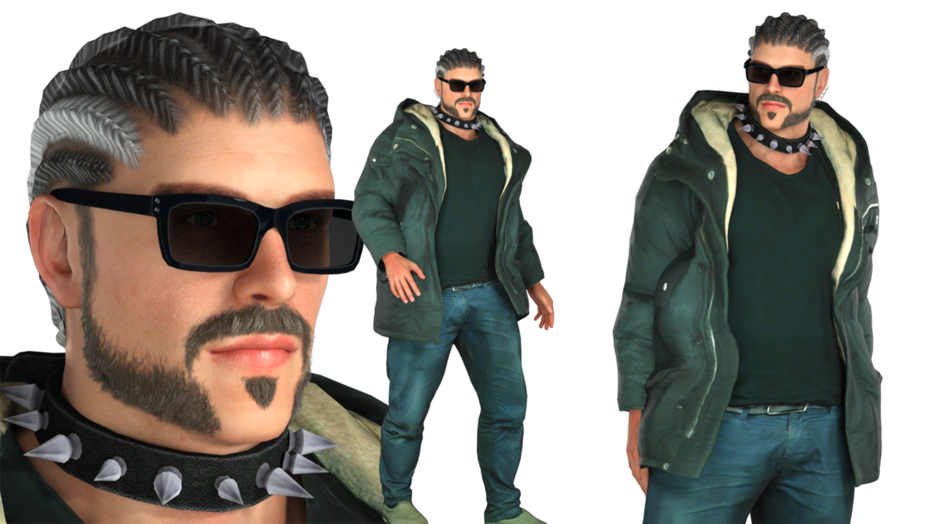 Realistic Rigged Male-Jack Character 3D Model 3D Model - TurboSquid 2113263