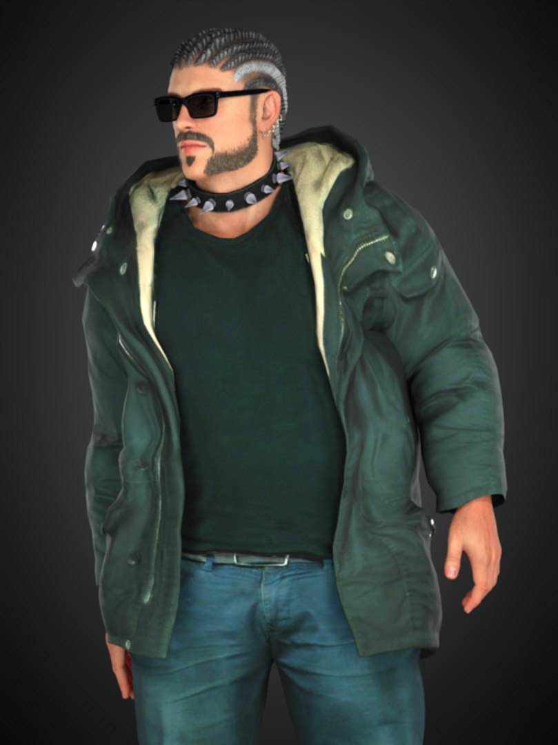 Realistic Rigged Male-Jack Character 3D Model 3D Model - TurboSquid 2113263