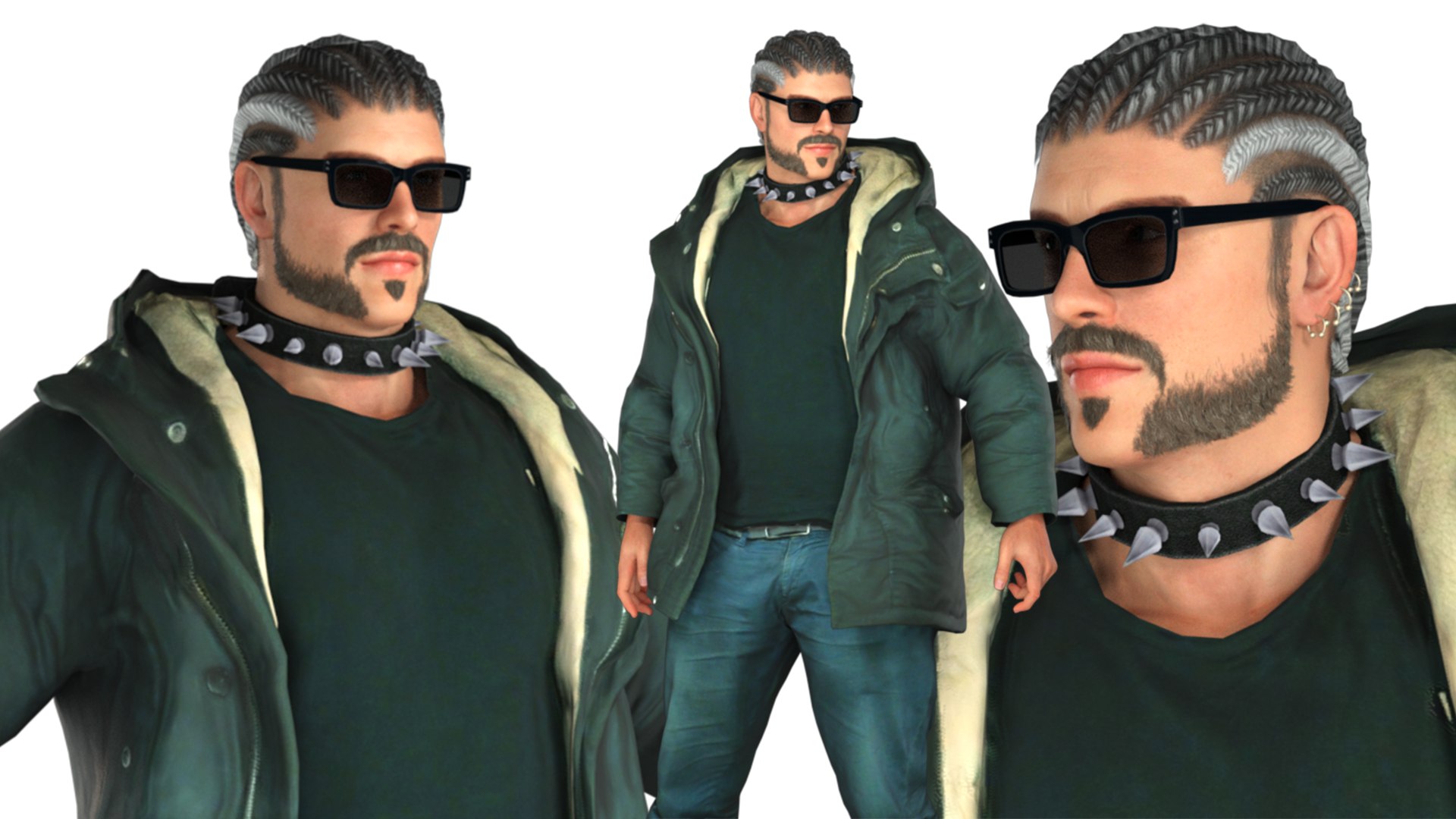 Realistic Rigged Male-Jack Character 3D Model 3D Model - TurboSquid 2113263