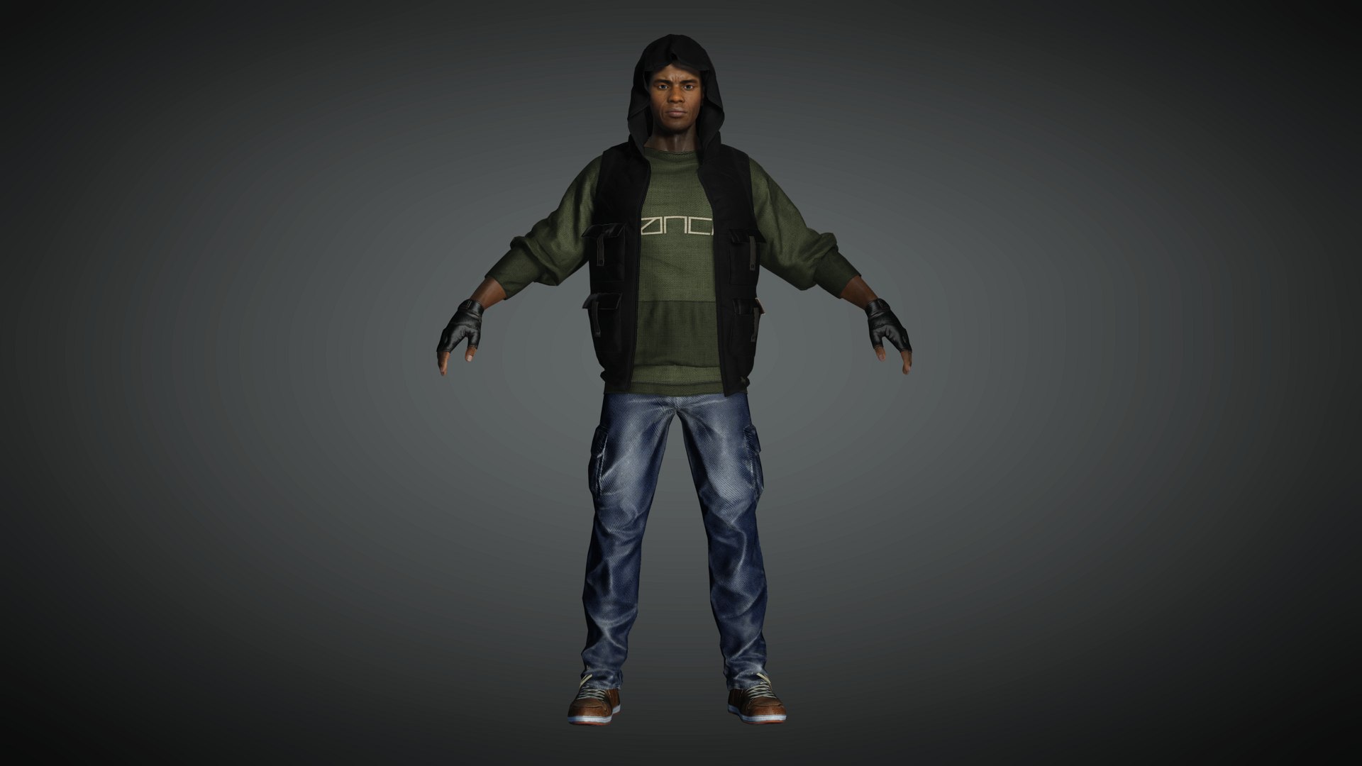 Realistic Male Character 07 3D Model - TurboSquid 1882604