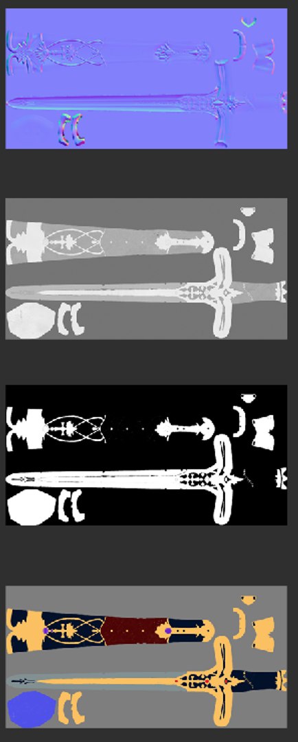 Free Sword Sheath Series Fate 3d Model