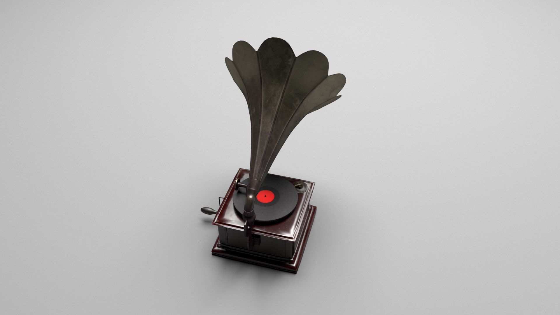 Phonograph 3D Model - TurboSquid 2128105