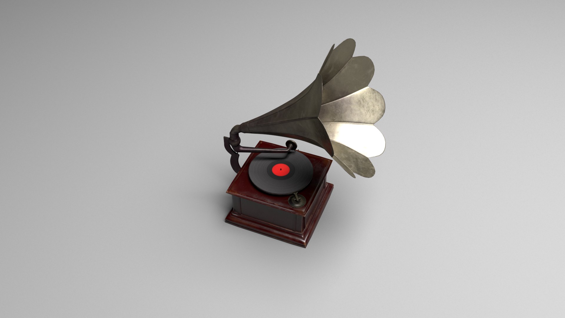 Phonograph 3D Model - TurboSquid 2128105