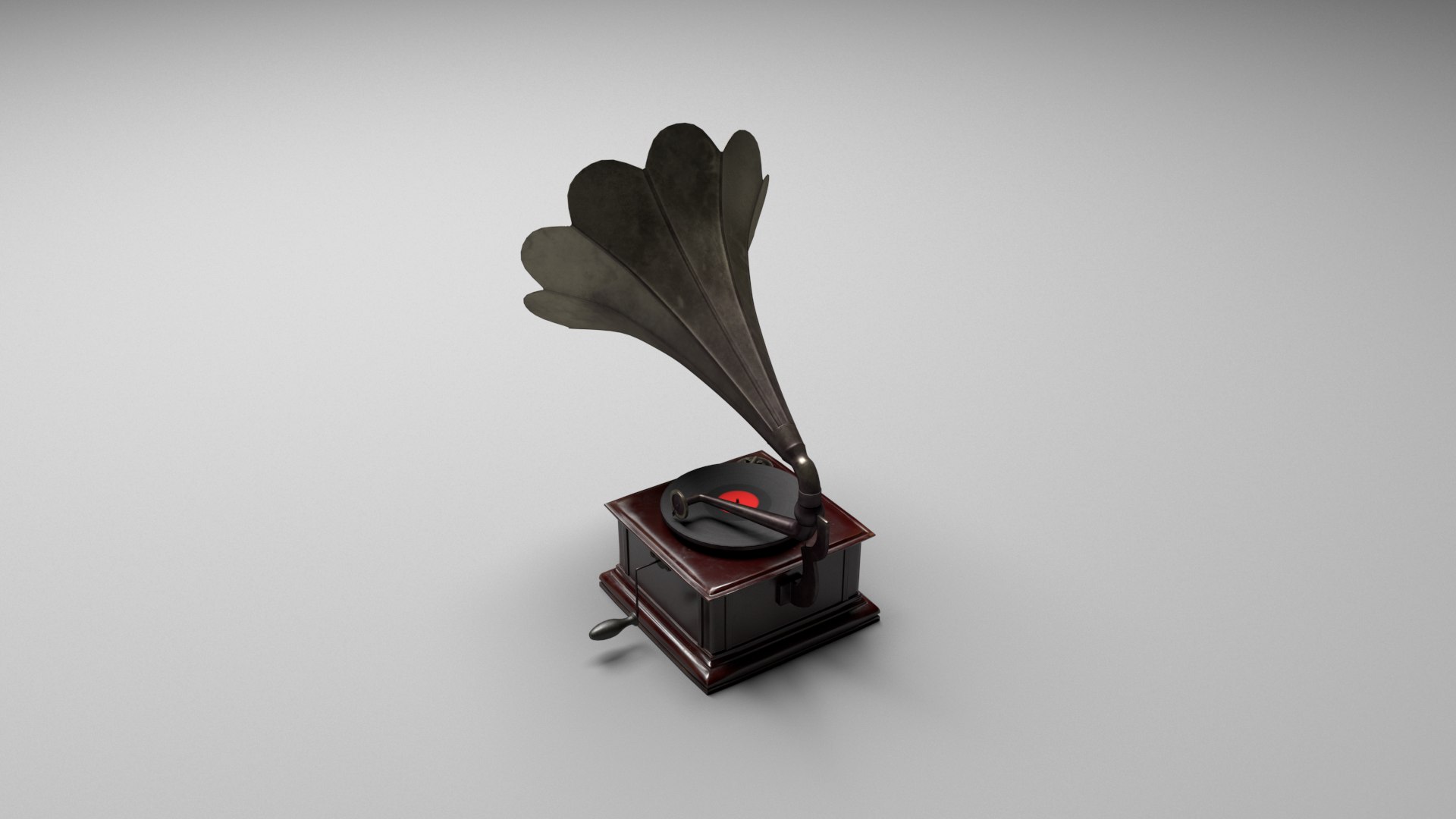 Phonograph 3D Model - TurboSquid 2128105