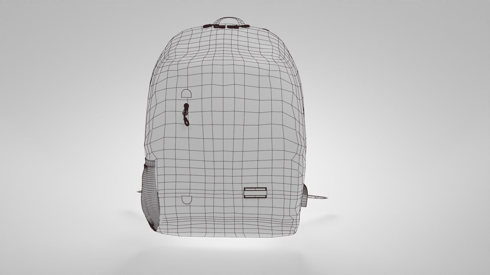 School Bag Low Poly 3D Model - TurboSquid 2067375
