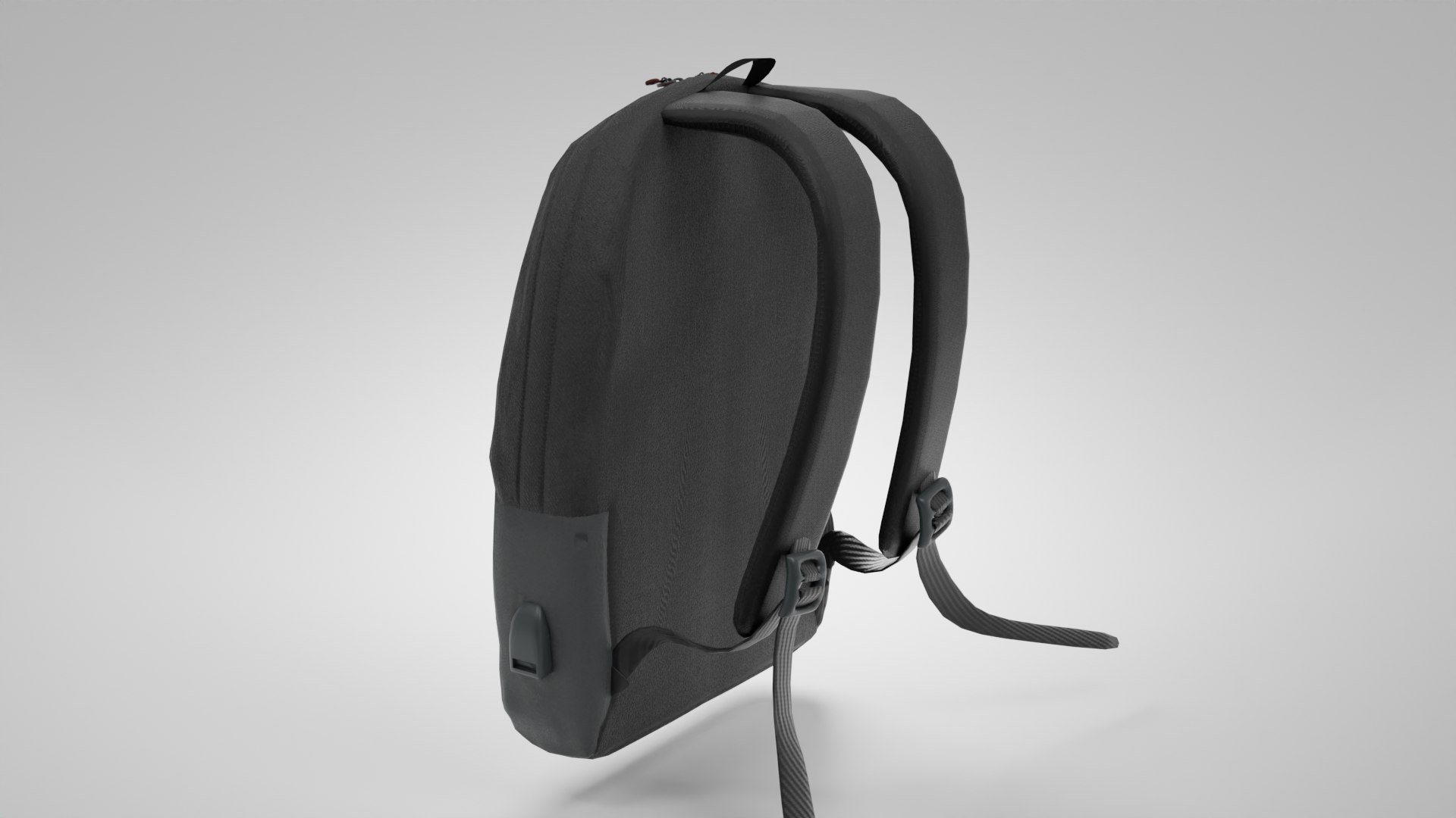 School Bag Low Poly 3D Model - TurboSquid 2067375