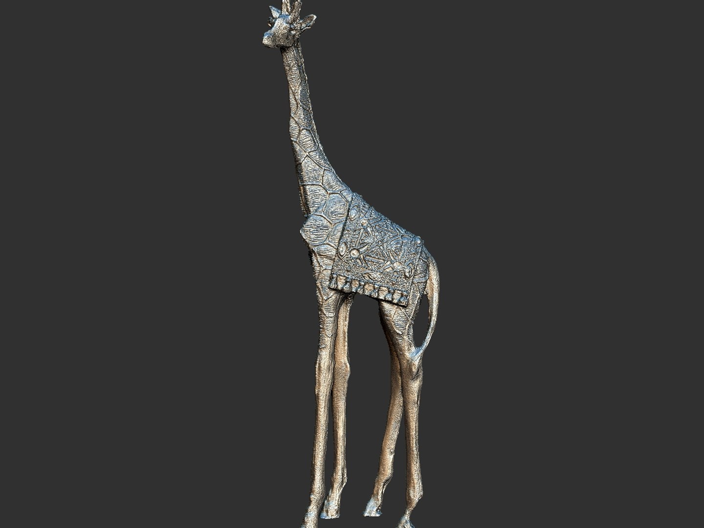 3D Stone Giraffe Hd Model - TurboSquid 1525177