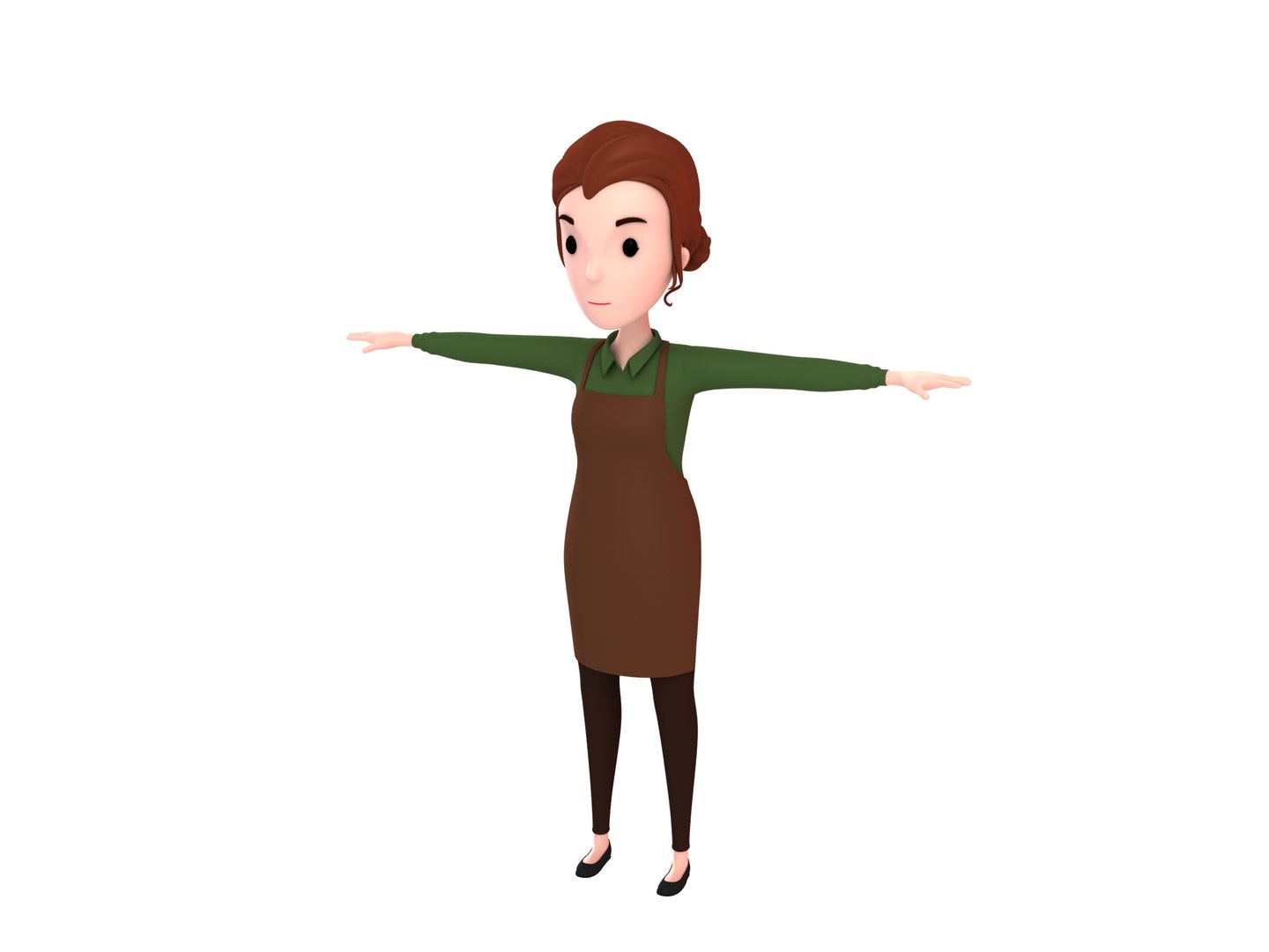 Girl Character Pack Cartoon 3D - TurboSquid 1455604