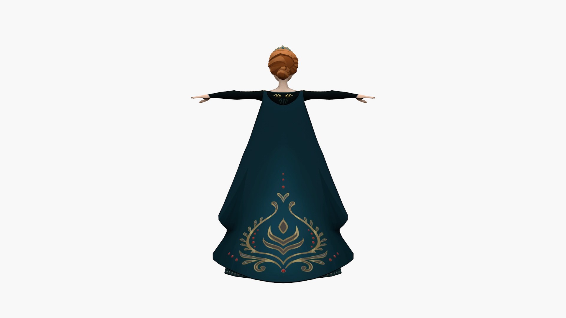 3D Anna Queen Model - TurboSquid 1844691