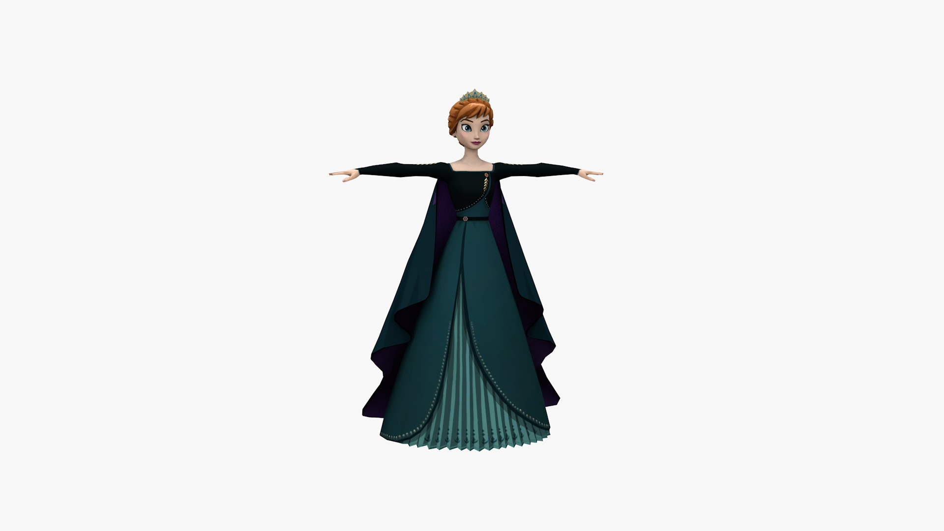 3D Anna Queen Model - TurboSquid 1844691