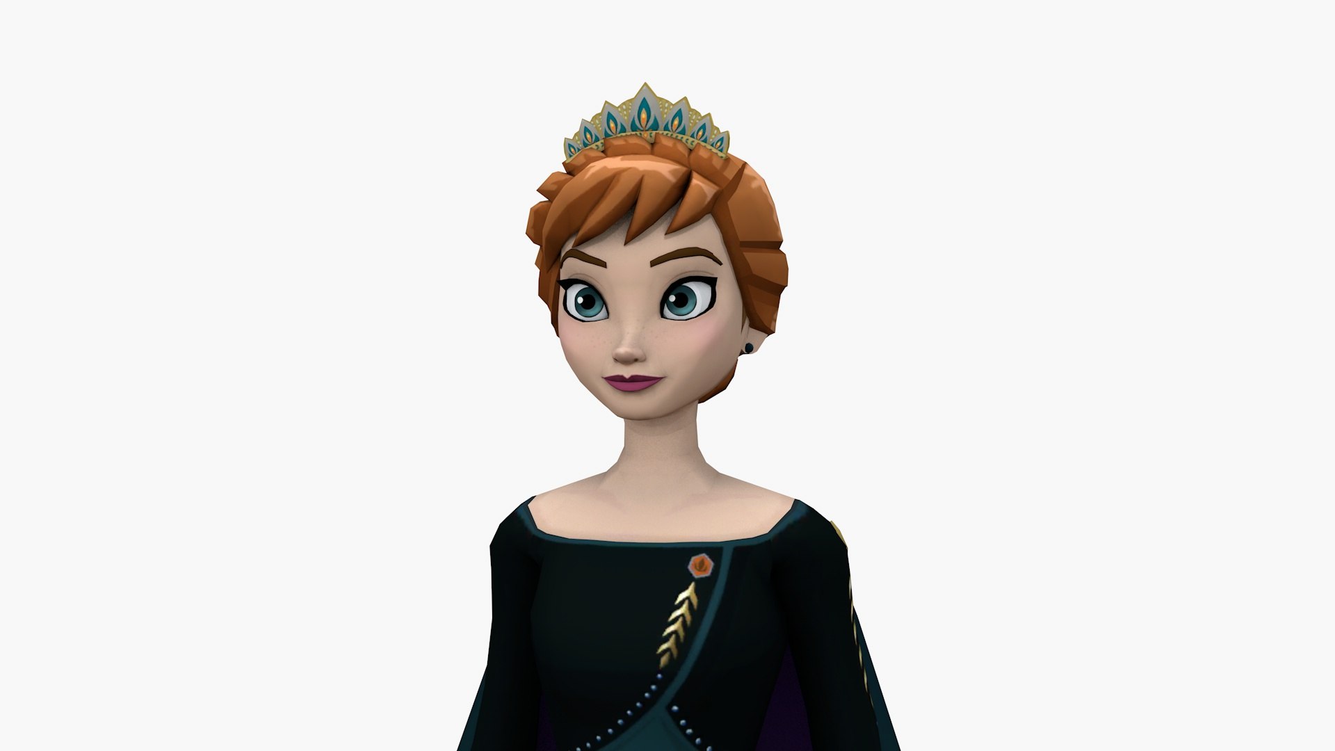 3D Anna Queen Model - TurboSquid 1844691