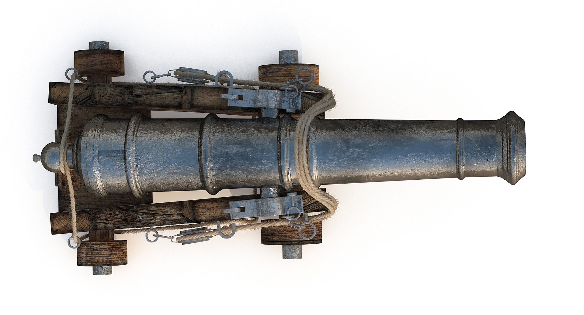 Old British Ship Cannon Max