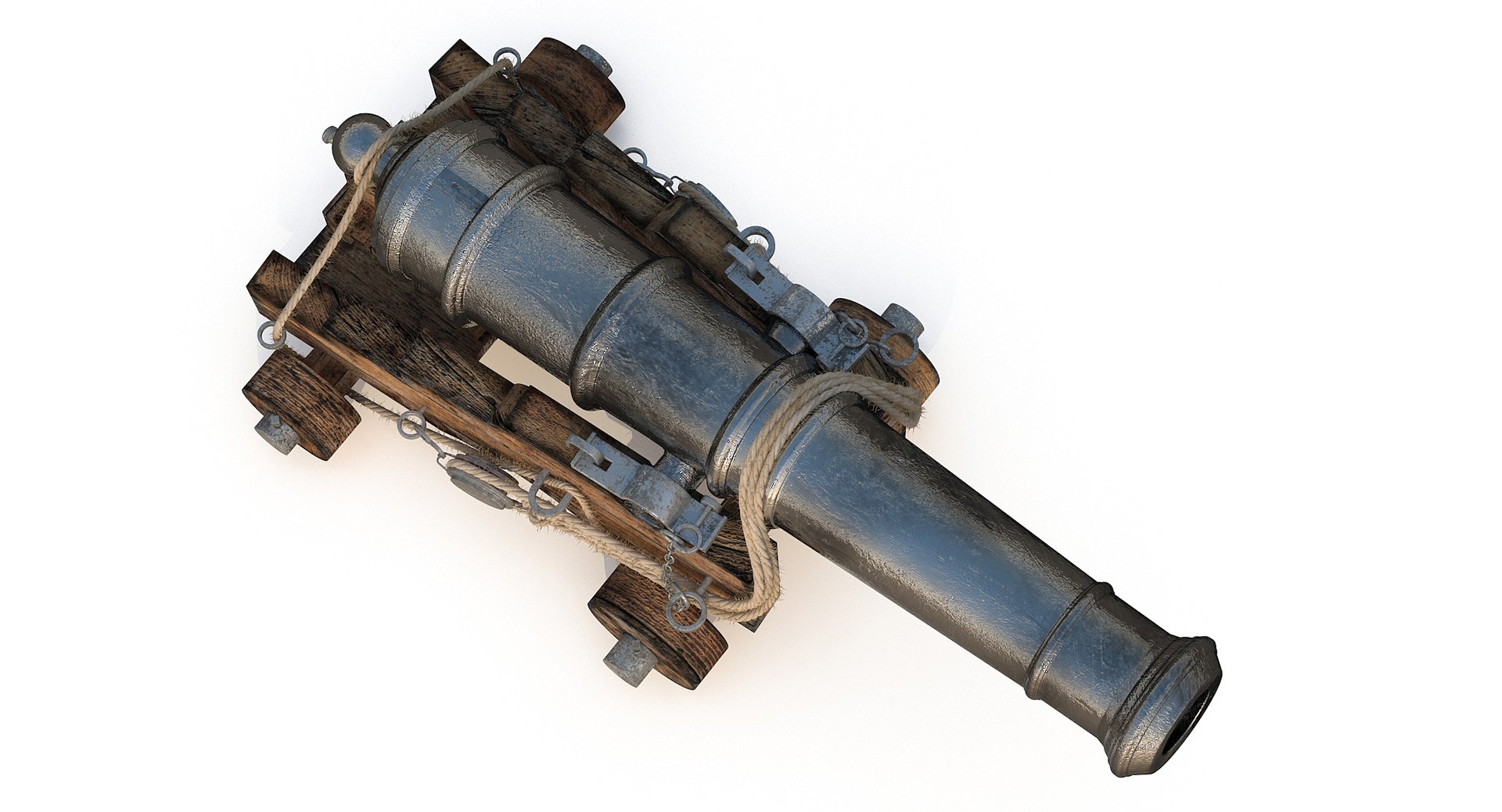 Old British Ship Cannon Max