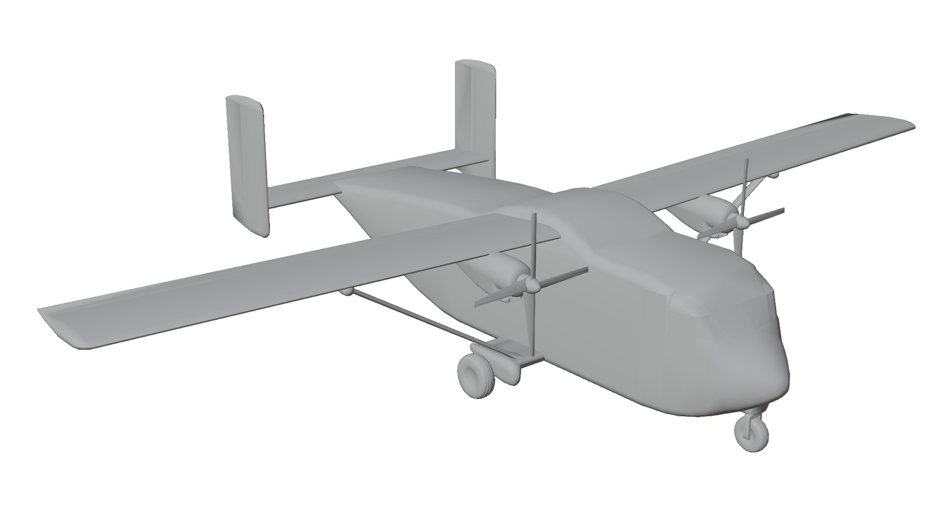 Short SC-7 Skyvan 3D - TurboSquid 2328386