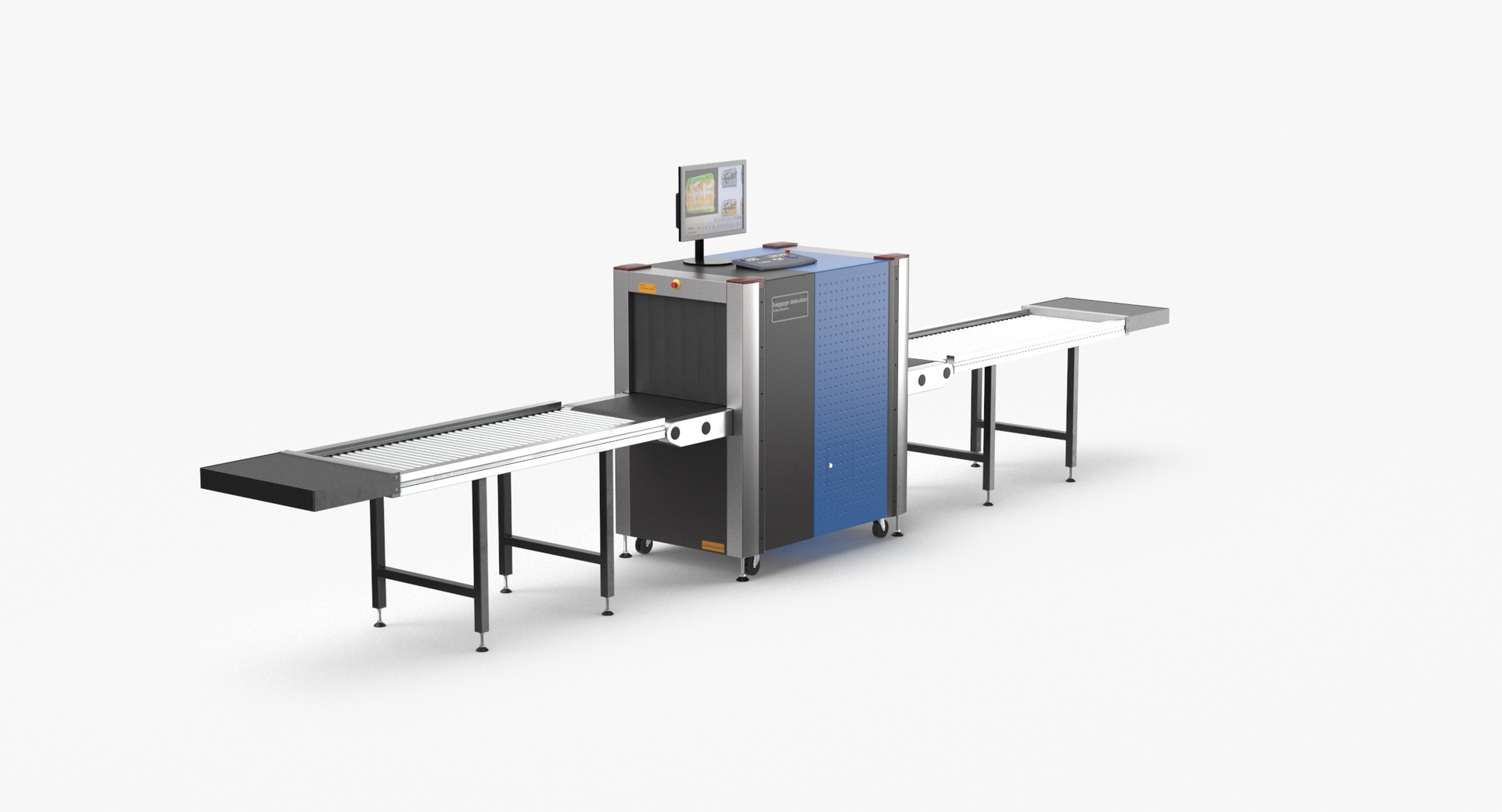 3D Xray Machine Conveyor ON Or OFF Clean And Dirty(1) - TurboSquid 2235461