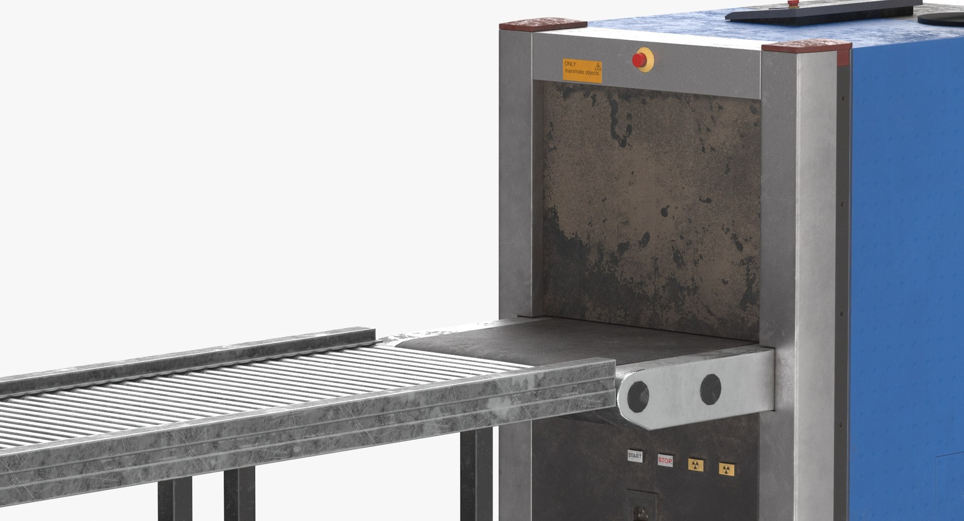 3D Xray Machine Conveyor ON Or OFF Clean And Dirty(1) - TurboSquid 2235461