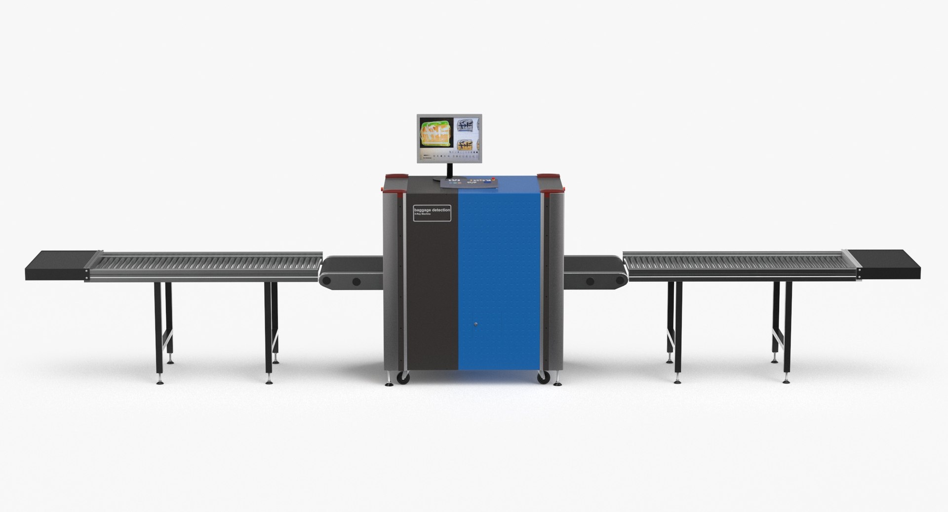 3D Xray Machine Conveyor ON Or OFF Clean And Dirty(1) - TurboSquid 2235461