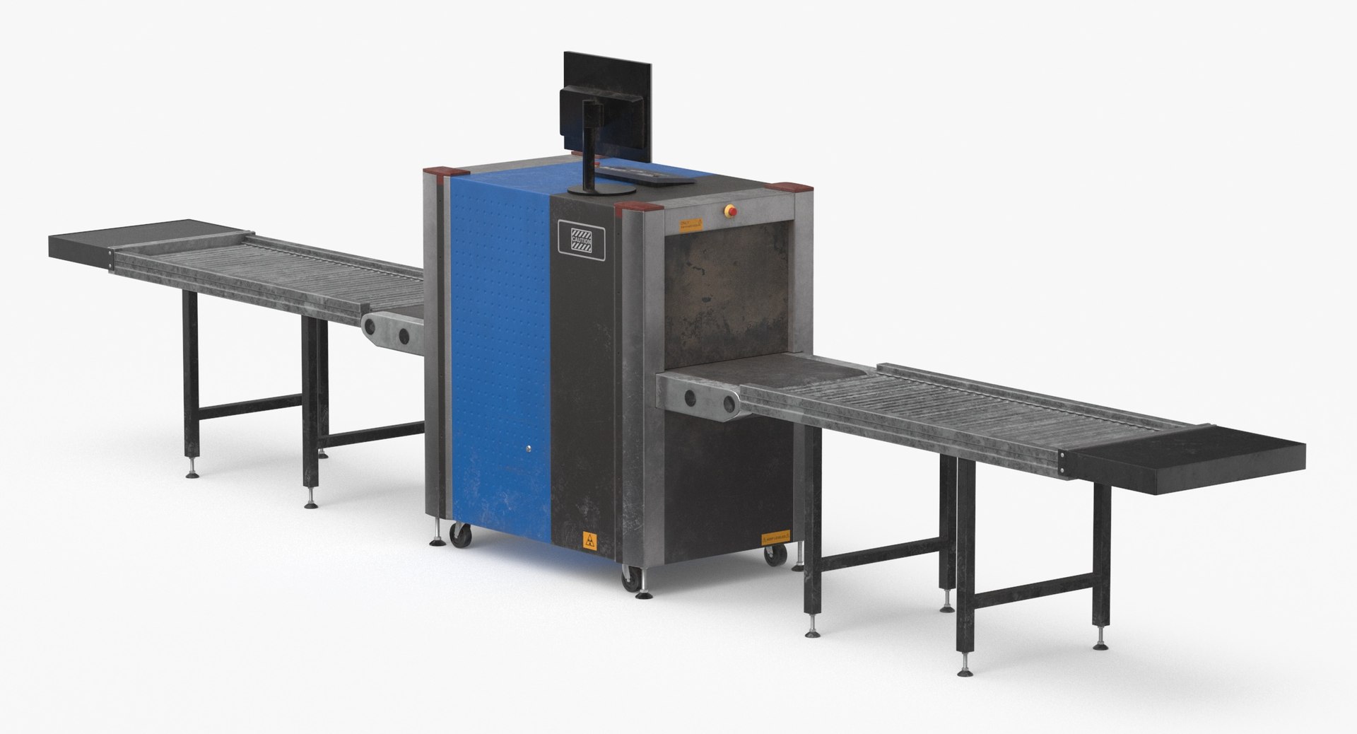 3D Xray Machine Conveyor ON Or OFF Clean And Dirty(1) - TurboSquid 2235461
