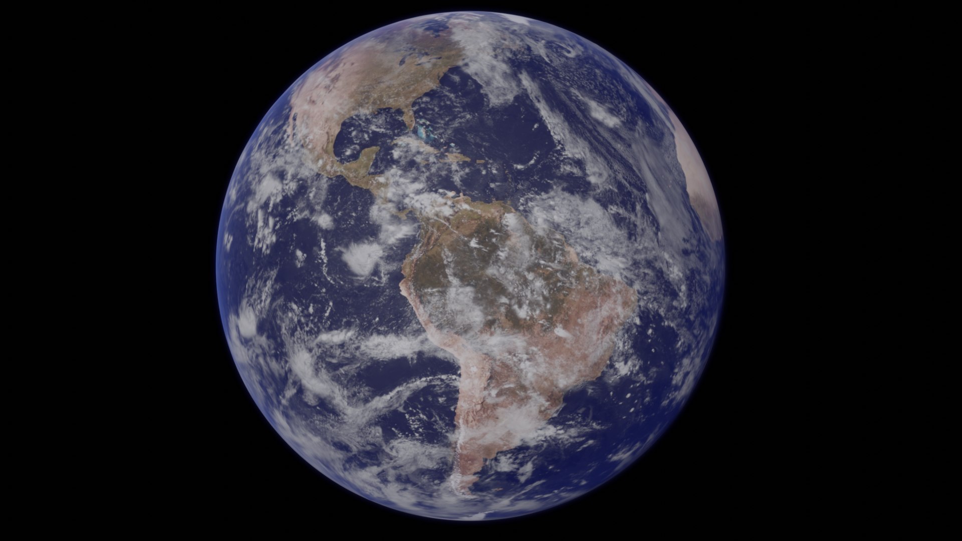 3D Model Earth Atmosphere Modeled - TurboSquid 1605477