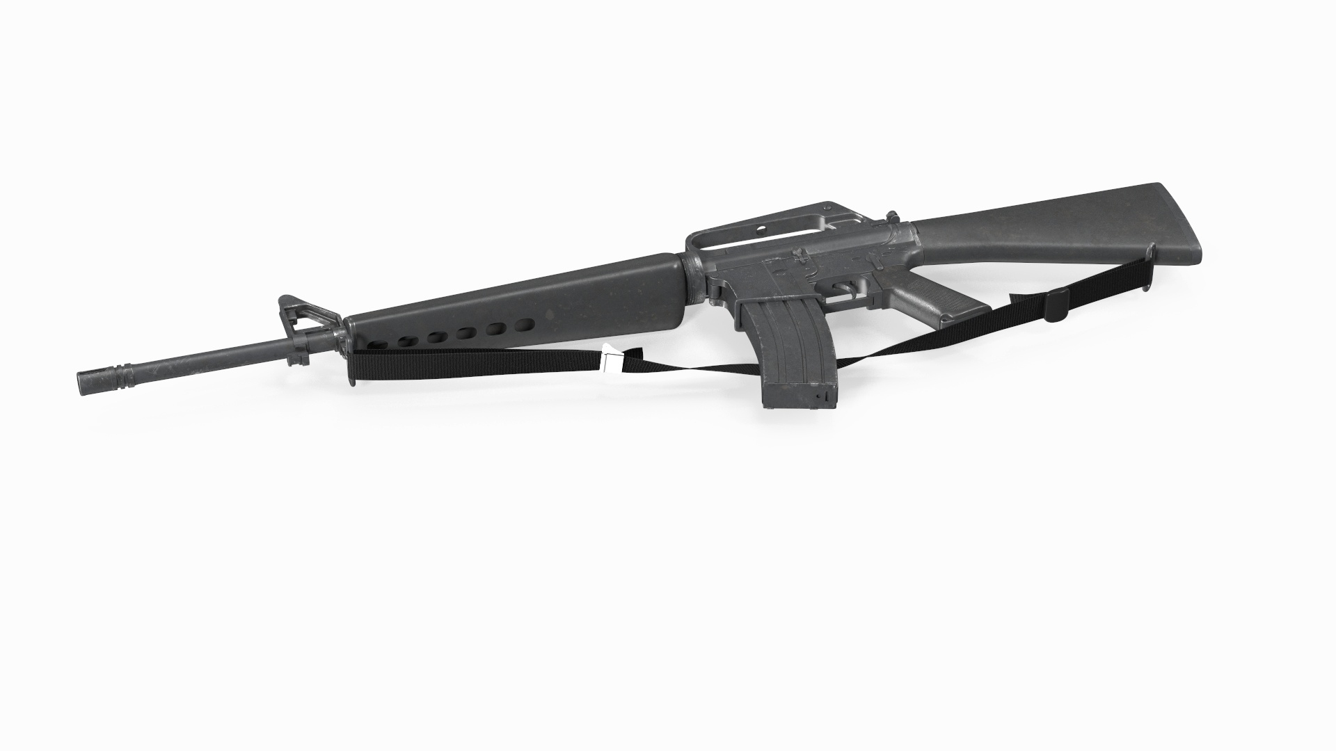 3D M16 Rifle - TurboSquid 2216659