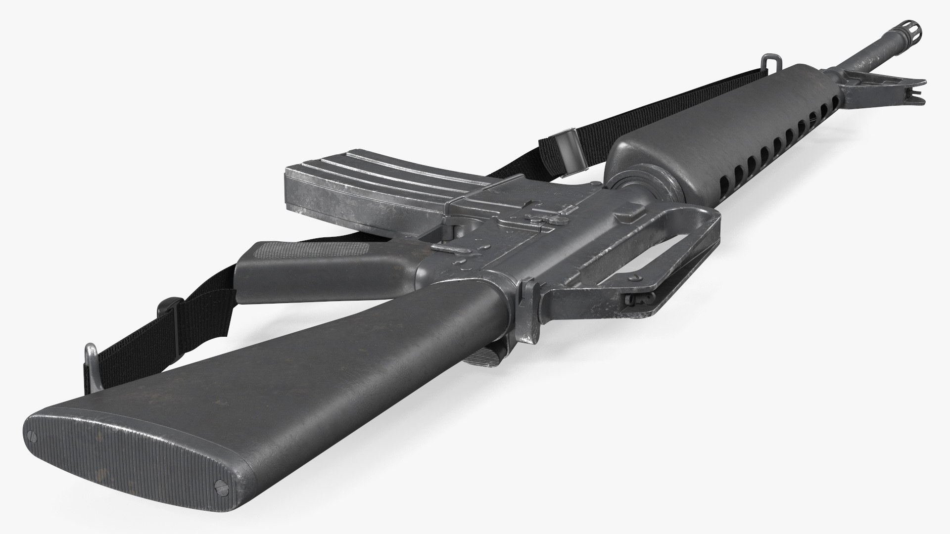 3D M16 Rifle - TurboSquid 2216659