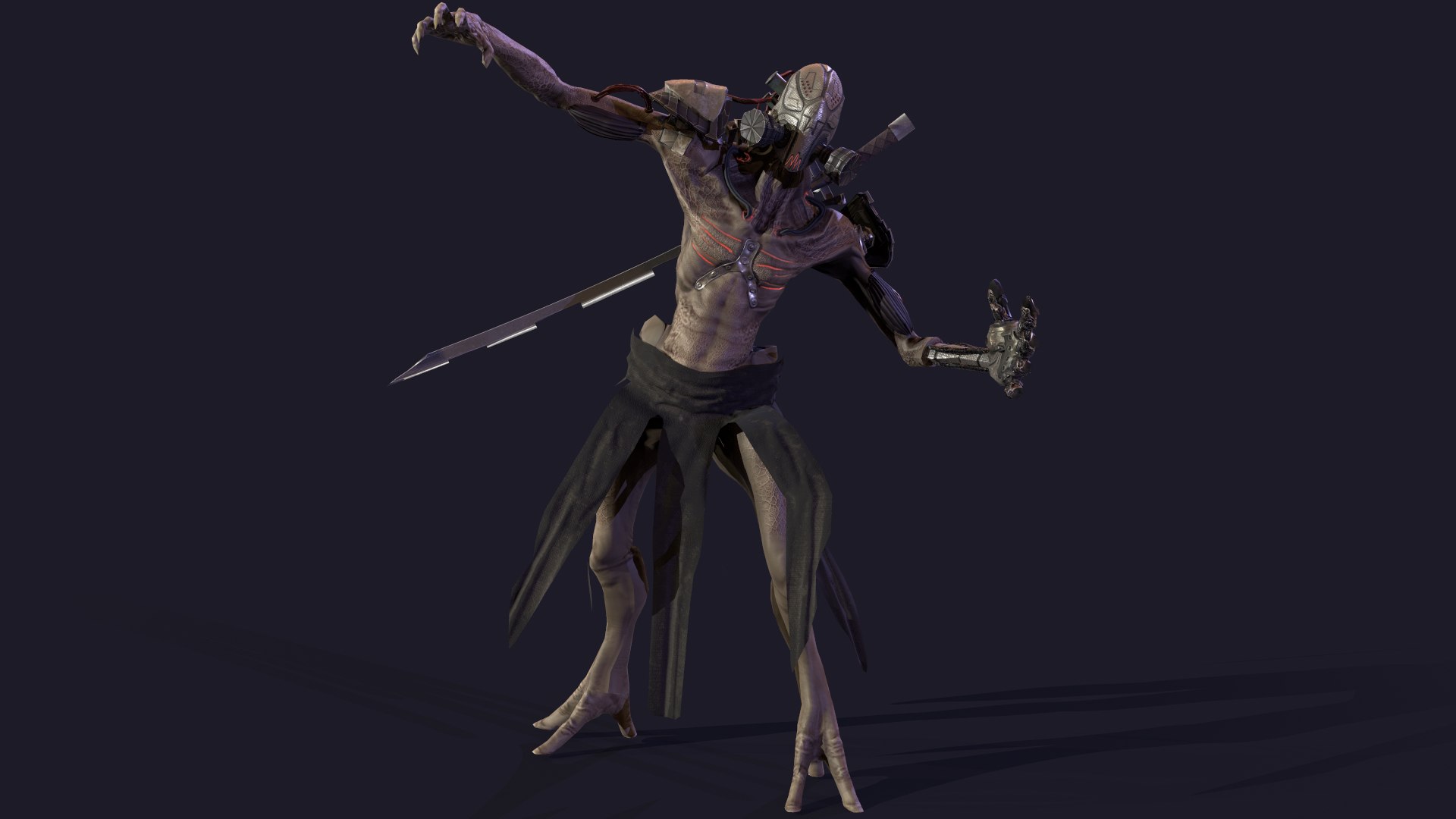 3D MonsterCyber Model - TurboSquid 1786582