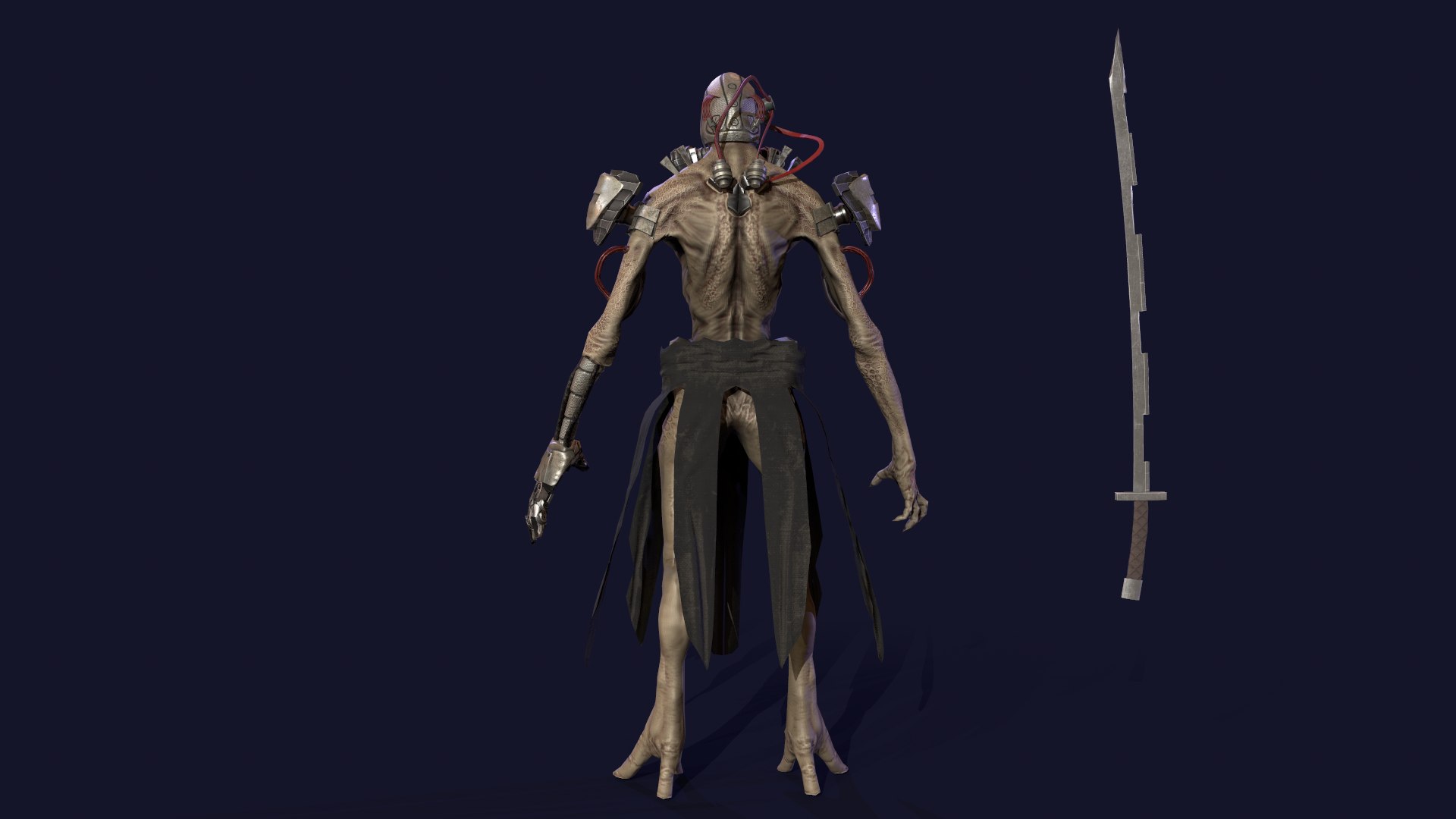 3D MonsterCyber Model - TurboSquid 1786582