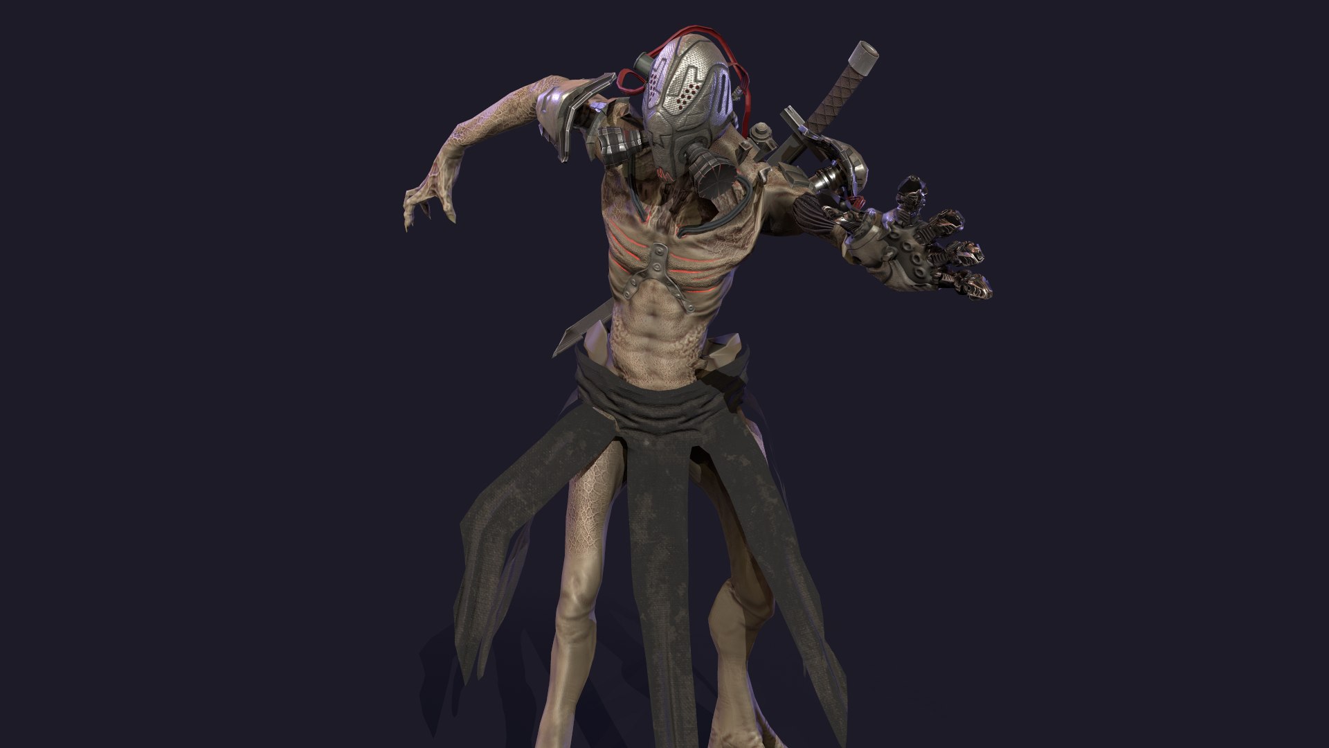 3D MonsterCyber Model - TurboSquid 1786582