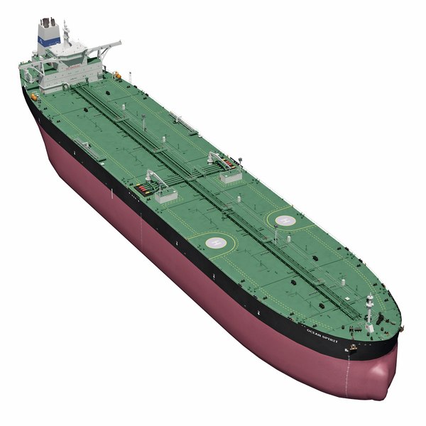 oil tanker ship 3d model