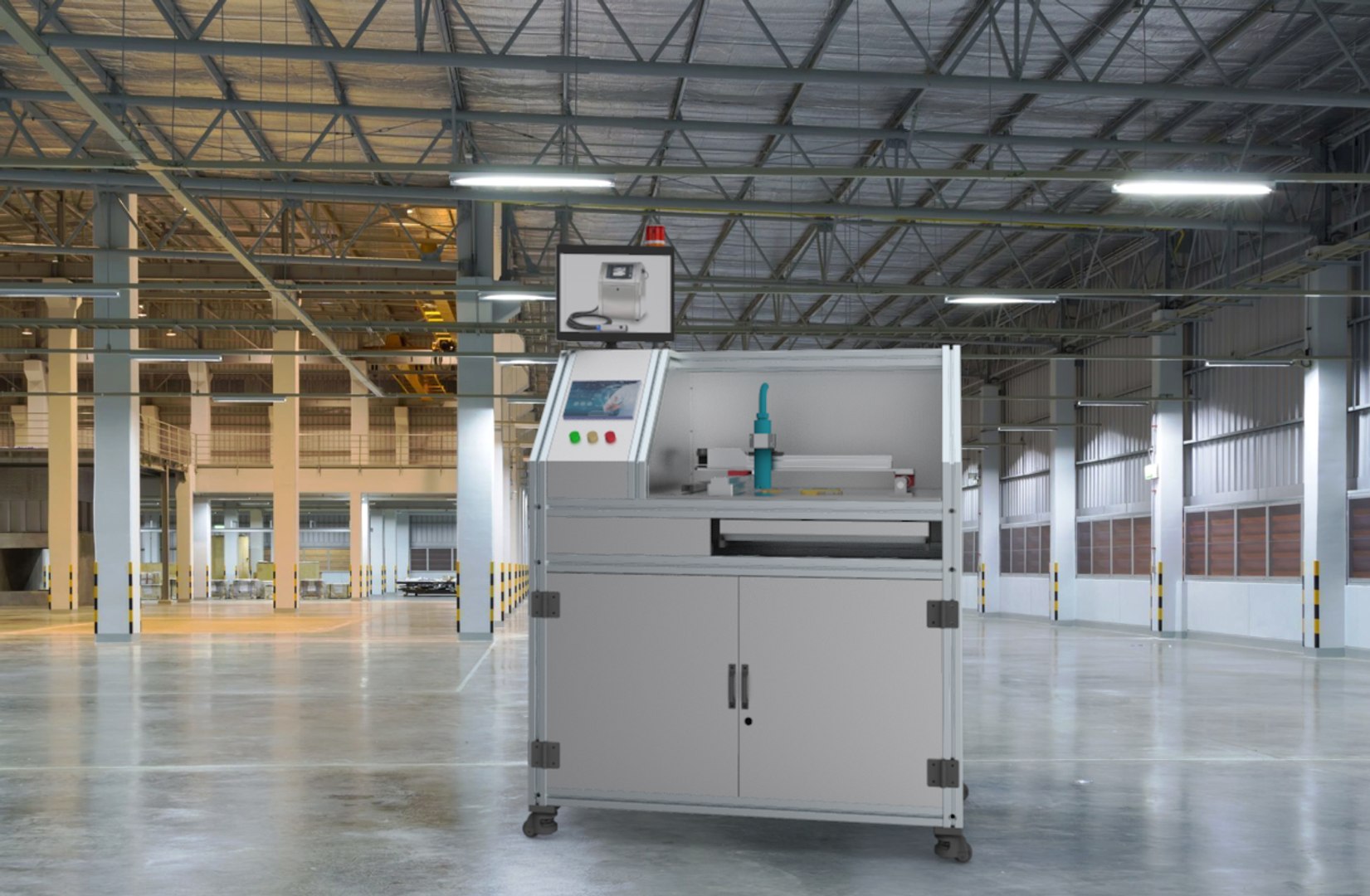 3D Inkjet Printer Machine - TurboSquid 1521660